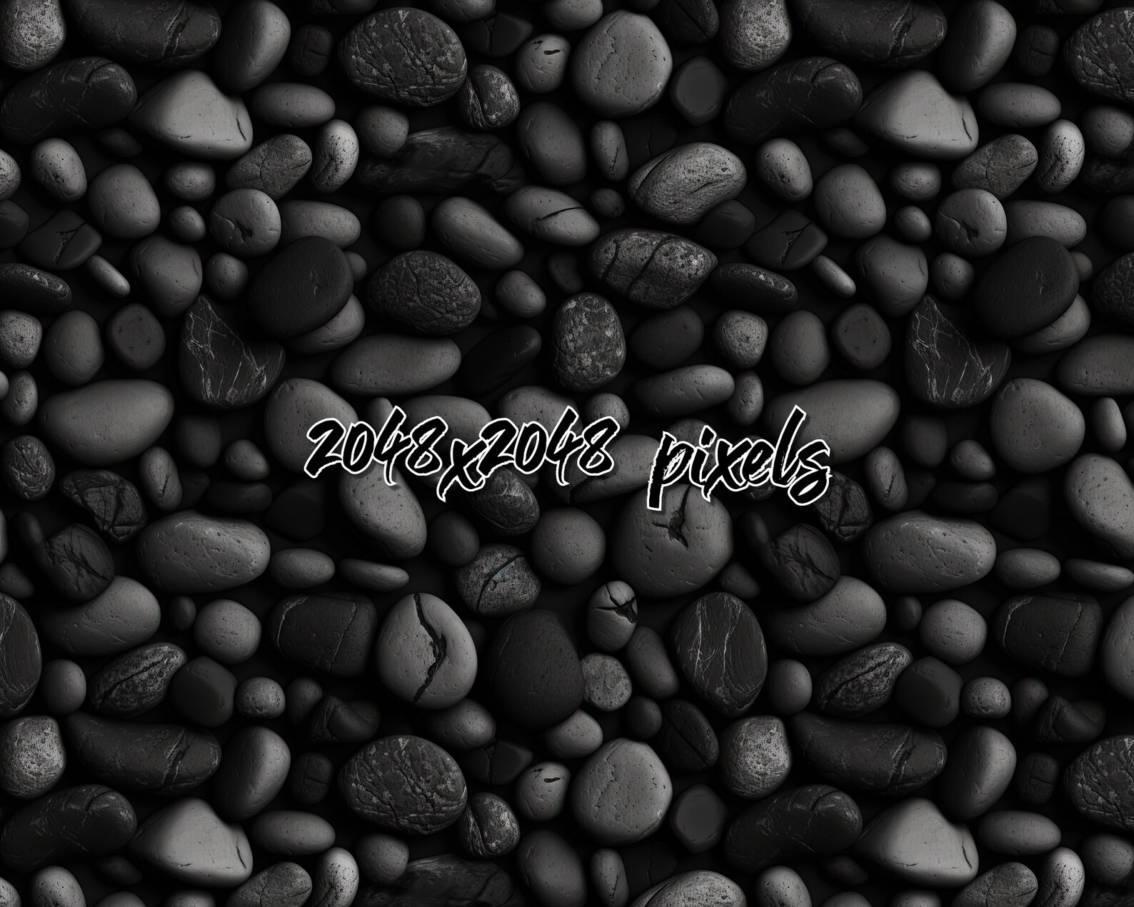 Black Smooth Stone Seamless Digital Background 8-pack - Etsy