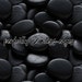 Black Smooth Stone Seamless Digital Background 8-pack - Etsy
