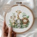 Cross Stitch Pattern Savana Animal |nursery Embroidery Designs Pdf ...
