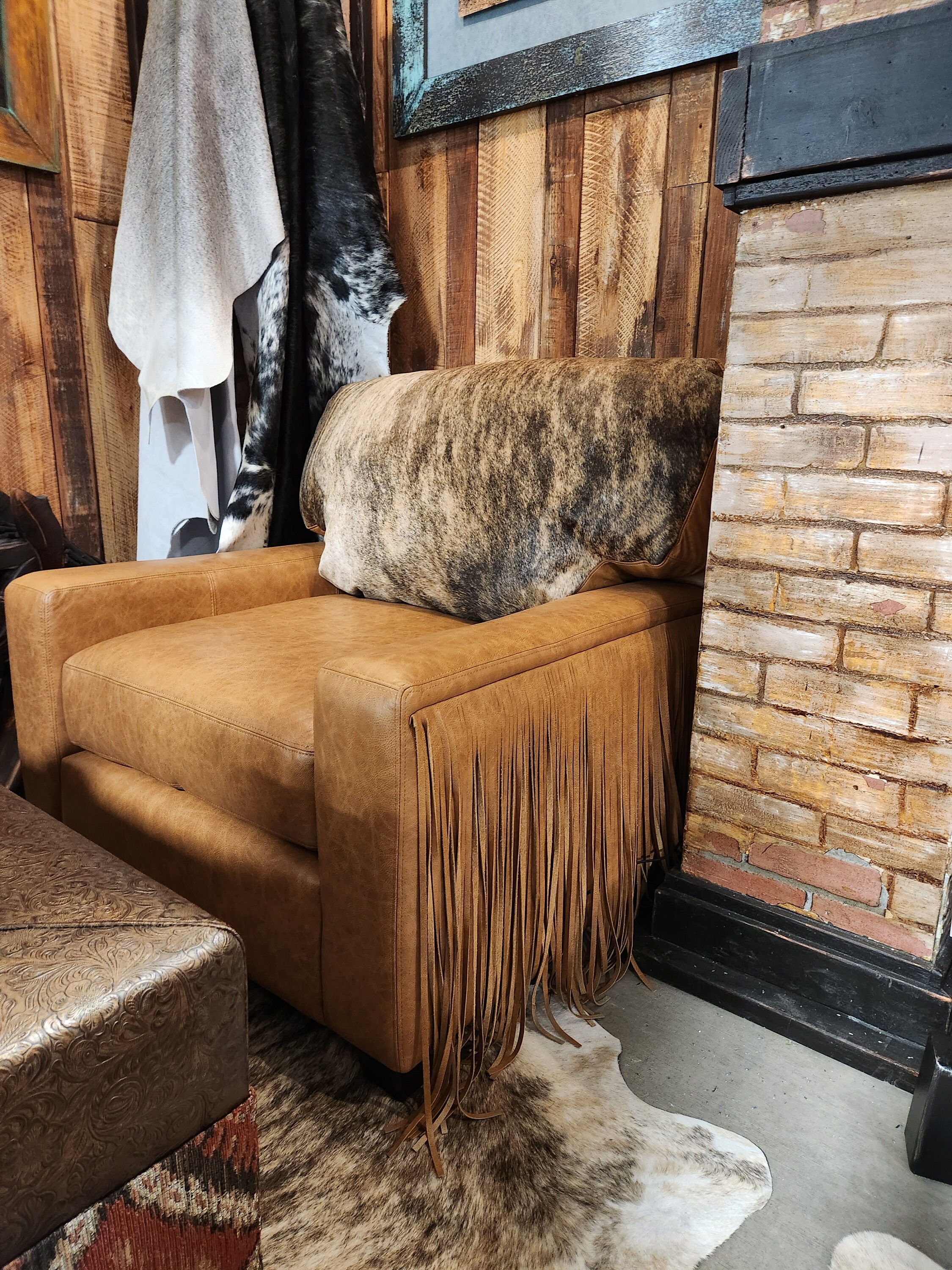 Pendelton Fringe Chair by Ranch & Co. Interiors - Etsy