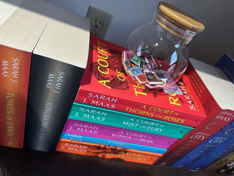 Bookish Mini Book Jar - Etsy