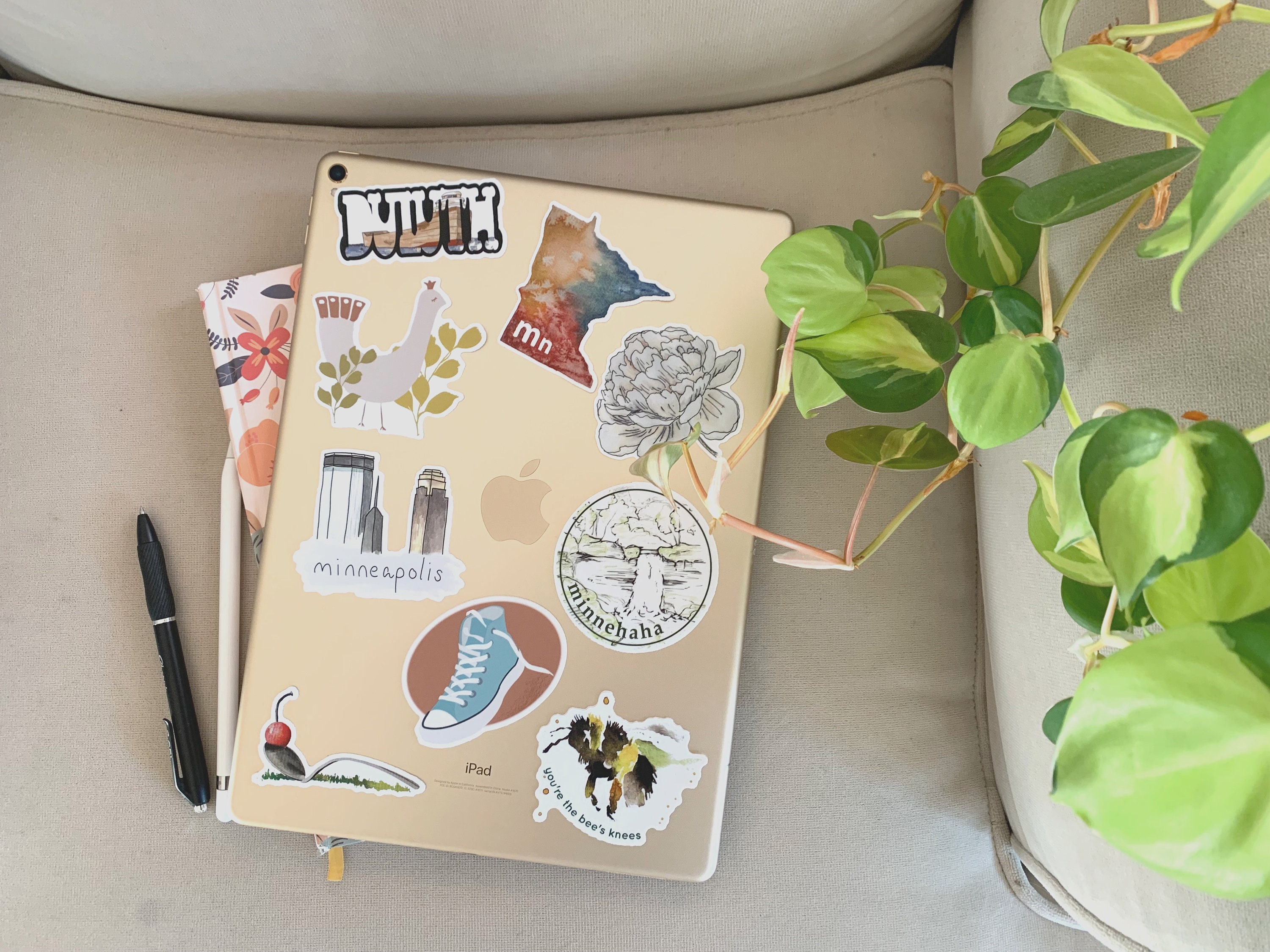 Vinyl Sticker Sproon Bridge and Cherry, Twin Cities Minneapolis ...