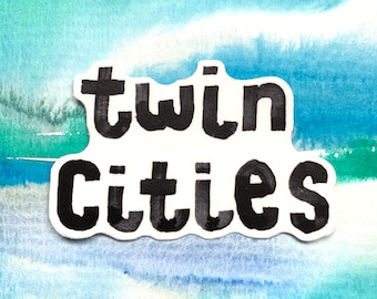 Minneapolis, Minnesota Vinyl Sticker - Etsy