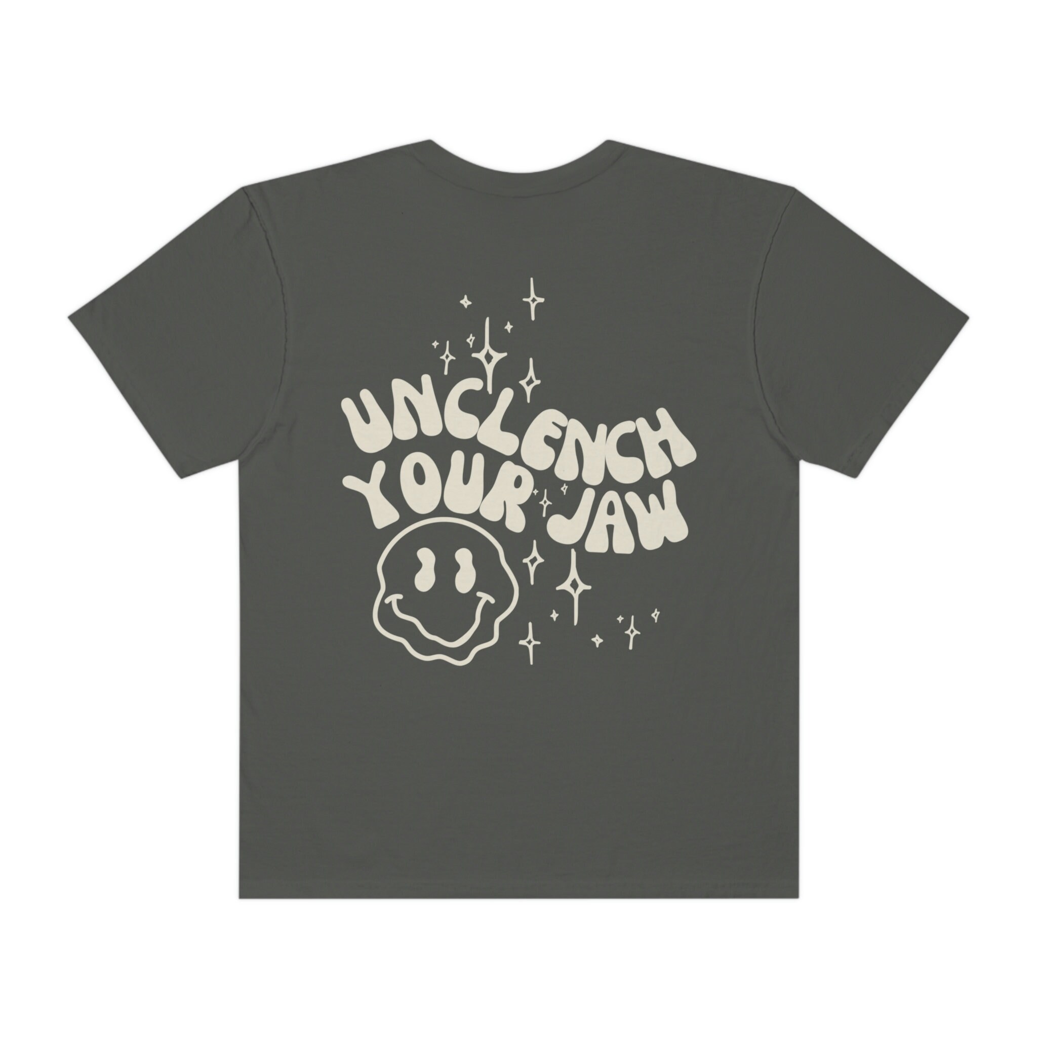 Unclench Your Jaw T-shirt, Relax T-shirt, Calm Down Tee, Concert T ...