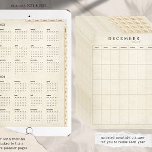Light Academia Digital Planner 2023 2024, Vintage Planner, Notability ...