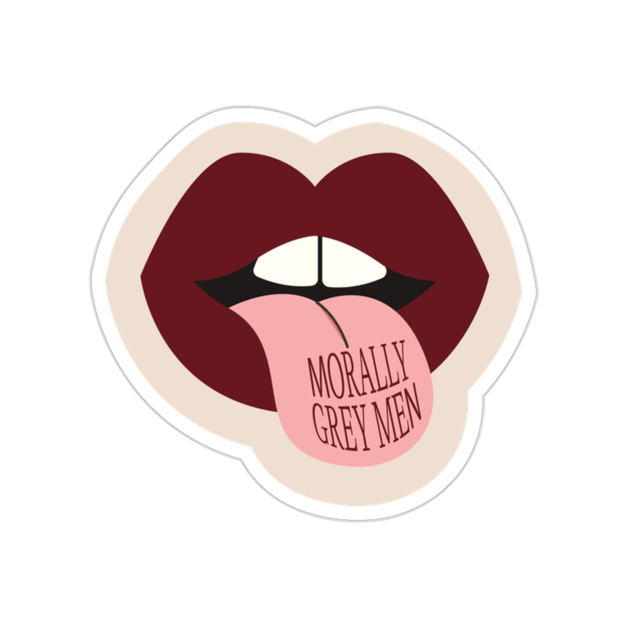 Morally Grey Men Sticker, Morally Grey Men, Booktok, Spicytok, Bookish ...