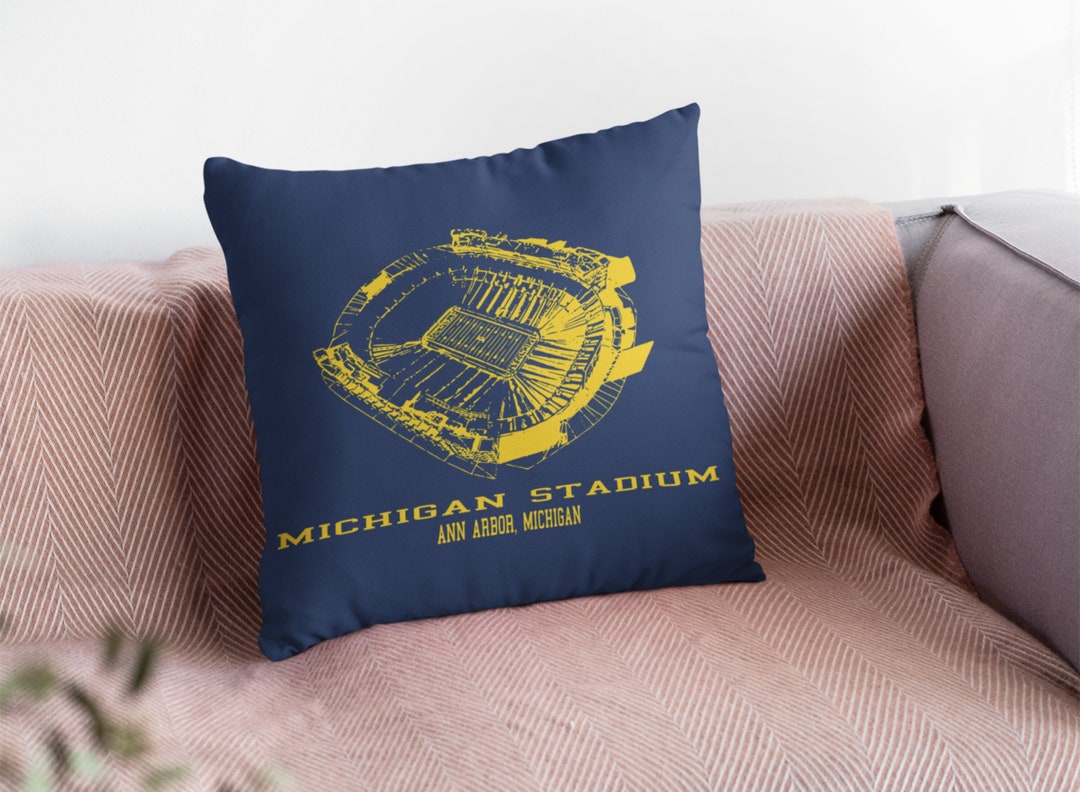 Michigan State University Pillow Michigan State Stadium Pillow ...
