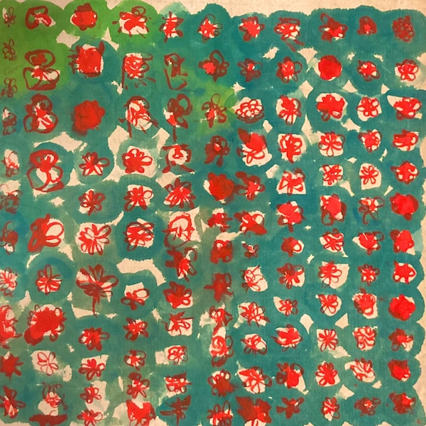 Mahjong Painting - Etsy
