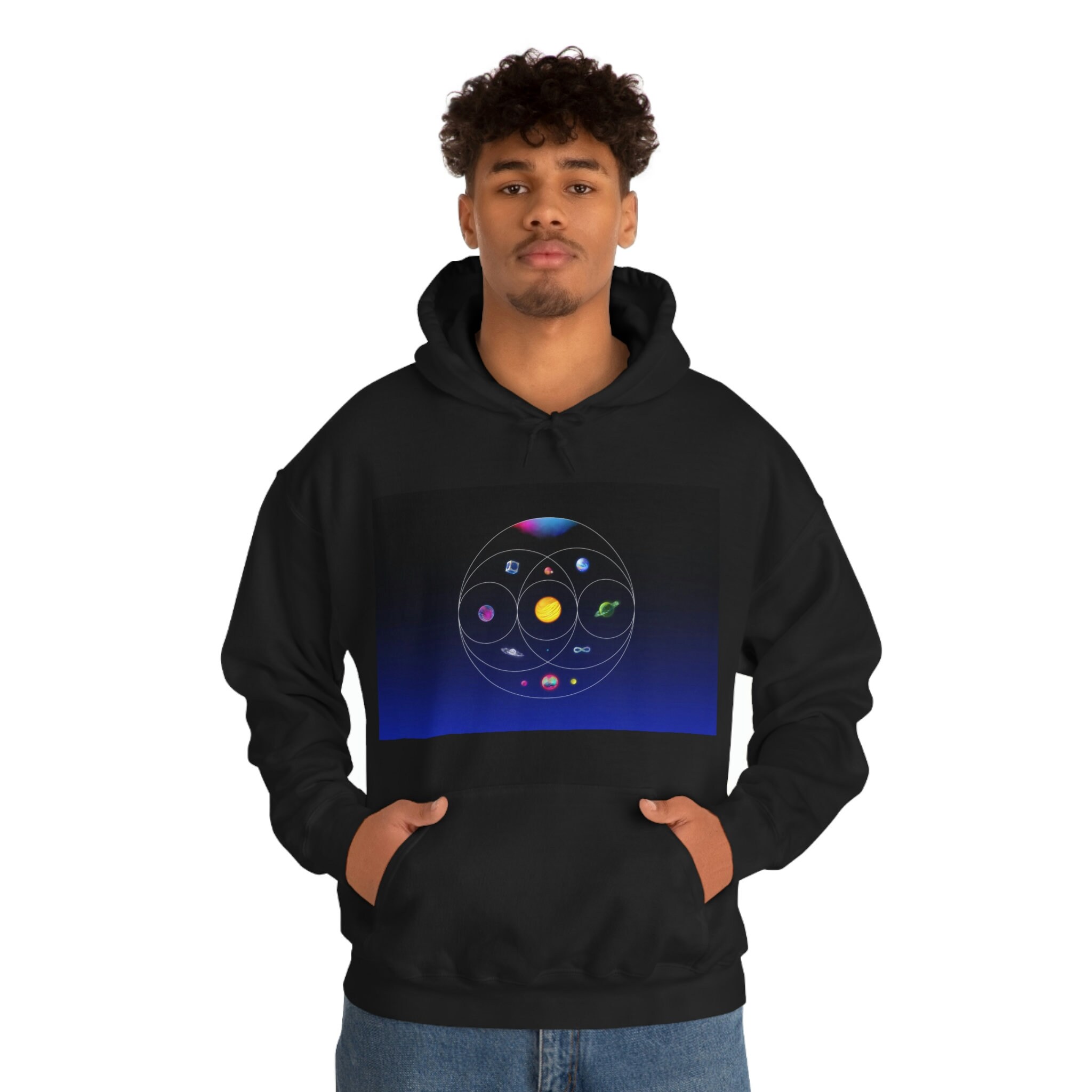 Cold Play Music Of The Spheres World Tour Hoodie 2 Sides, UK 2023 ...