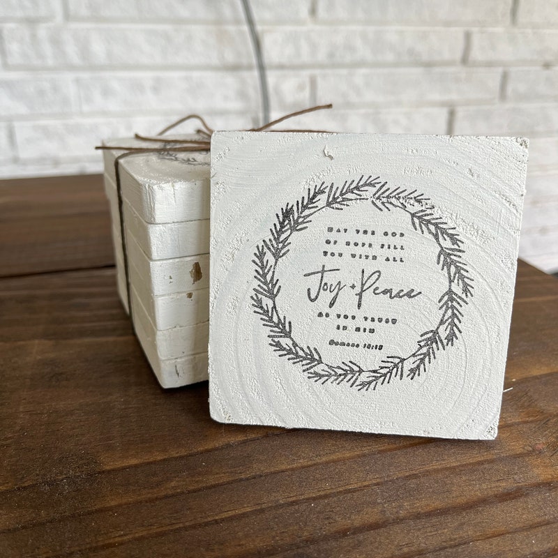 Farmhouse Coasters - Etsy