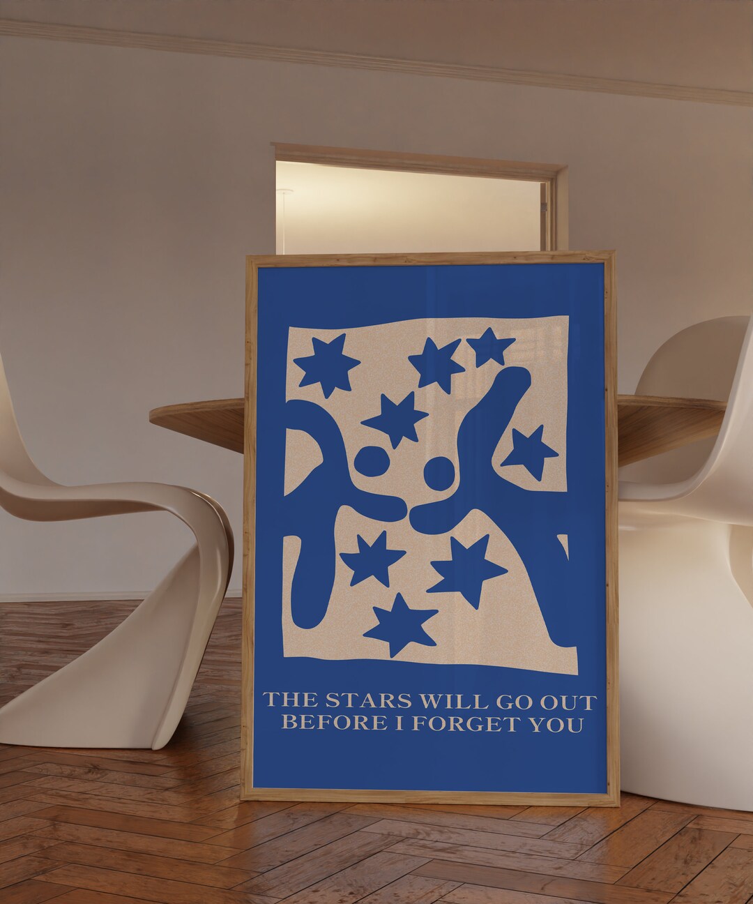 The Stars Go Out // Abstract Art Print - Etsy