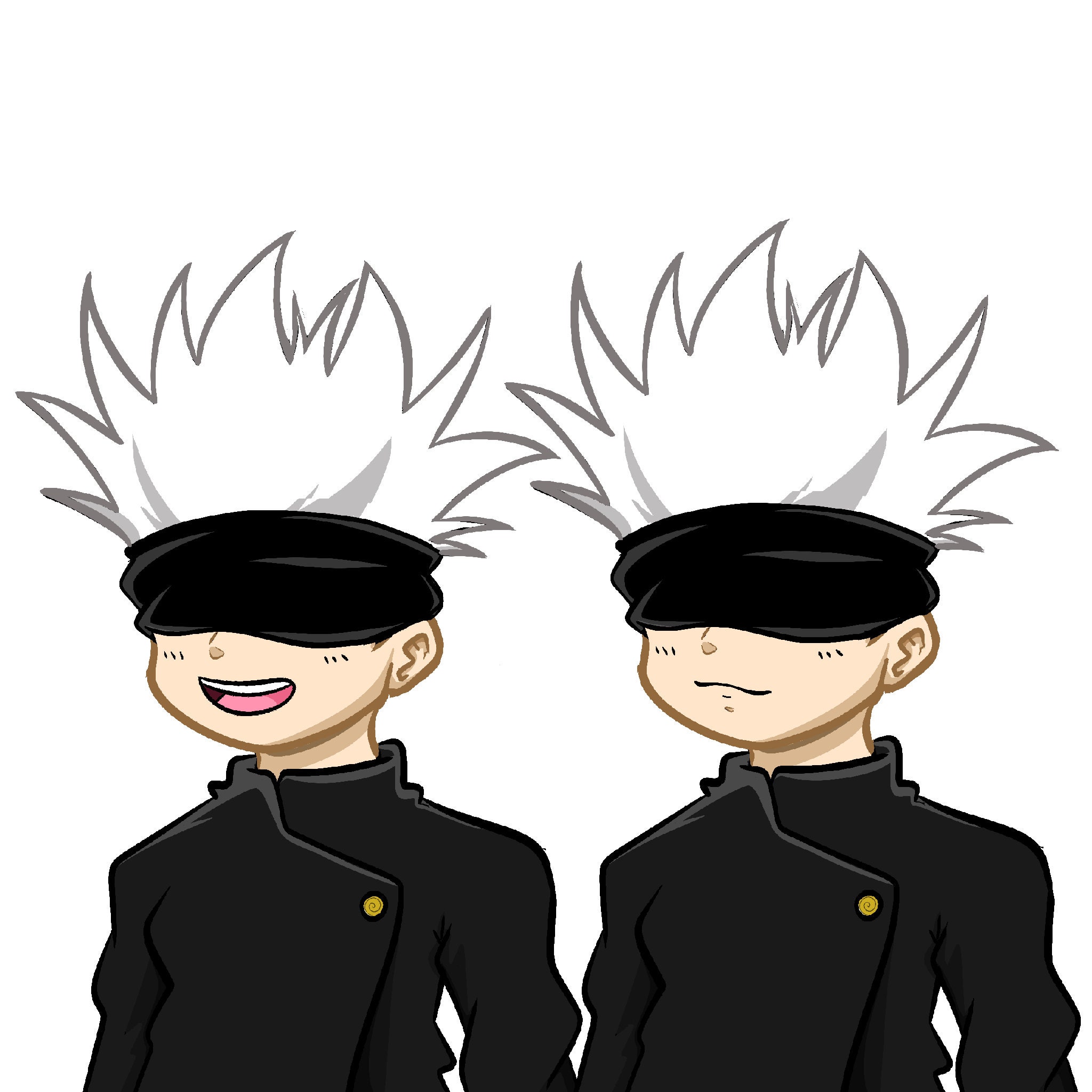 Gojo Satoru Png Tuber / Reactive Images / Jujutsu Kaisen (Download Now ...