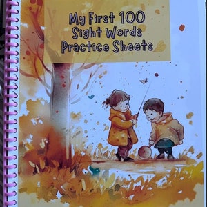 Sight Words, First 100 Sight Words Worksheets, Children Worksheets ...