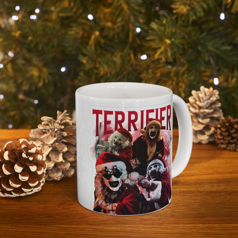 Art the Clown Terrifier Horror Characters Mug | Scary Movie Coffee Cup ...