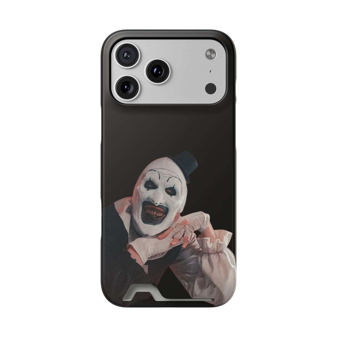 Terrifier Art the Clown Phone Case | Card Holder - Etsy