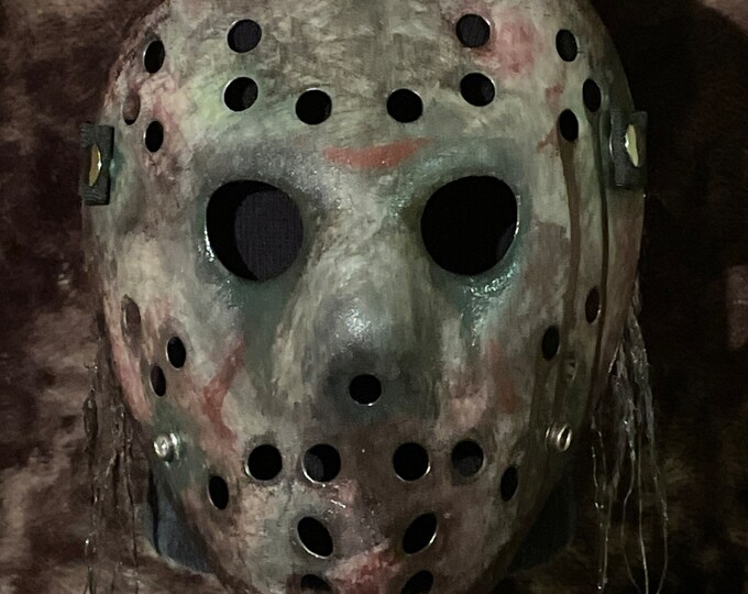 Jason Vorhees Mask Custom Rehaul Original Concept Mask Friday the 13th ...