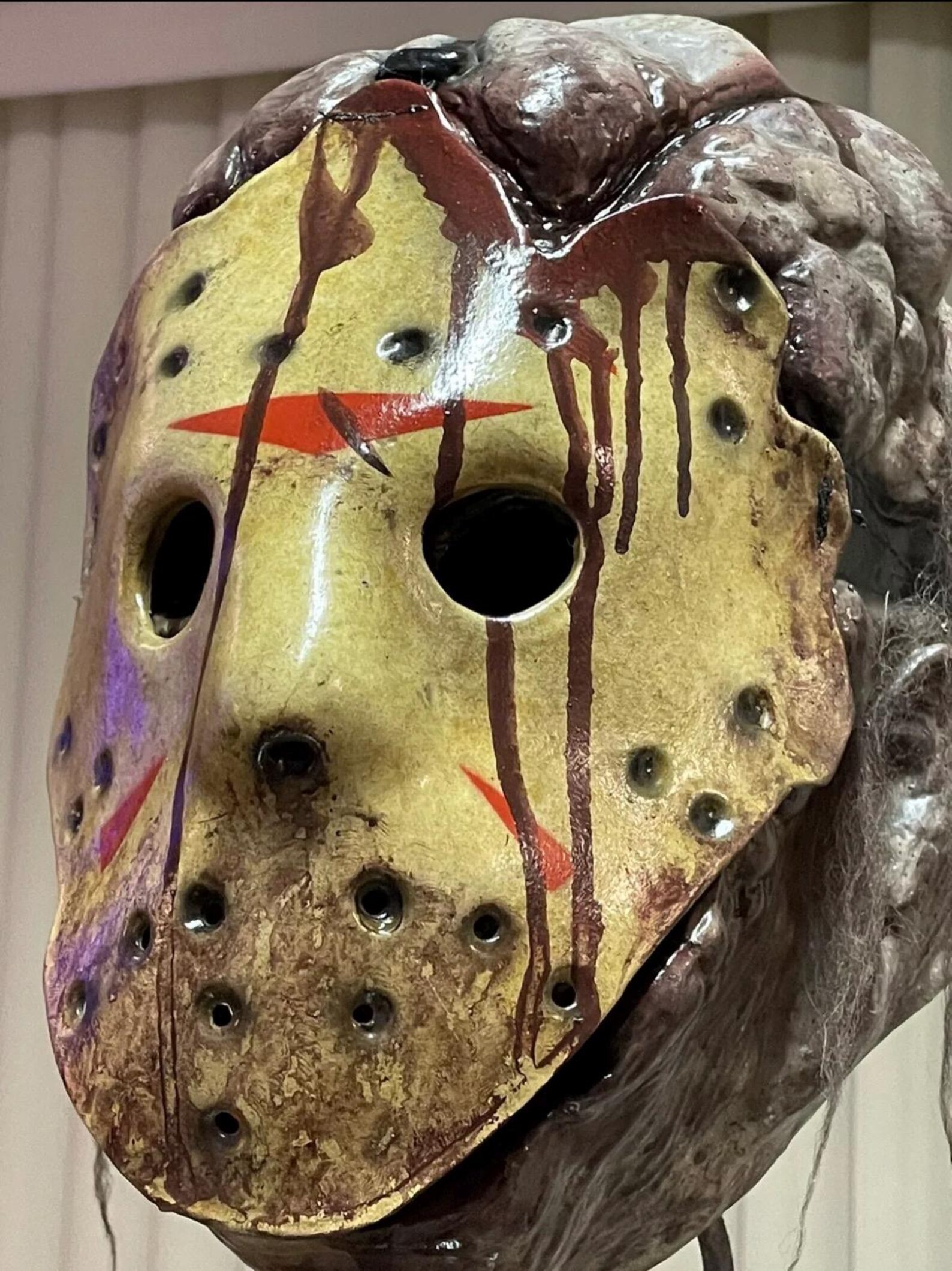 Jason Vorhees Mask Friday the 13th Jason Goes to Hell Custom Rehaul ...