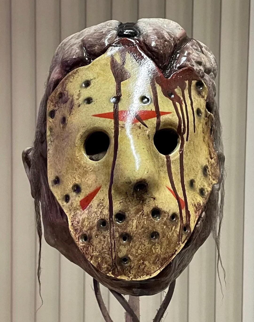 Jason Vorhees Mask Friday the 13th Jason Goes to Hell Custom Rehaul ...