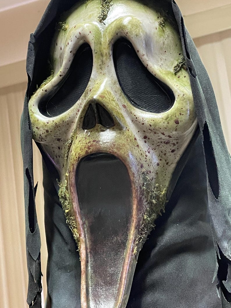 Ghostface Scream Mask Funworld Custom Concept Piece - Etsy