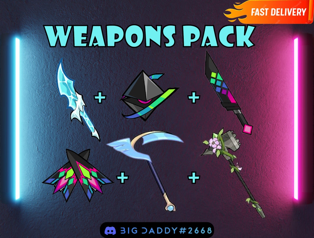 Brawlhalla Weapons Pack - Etsy