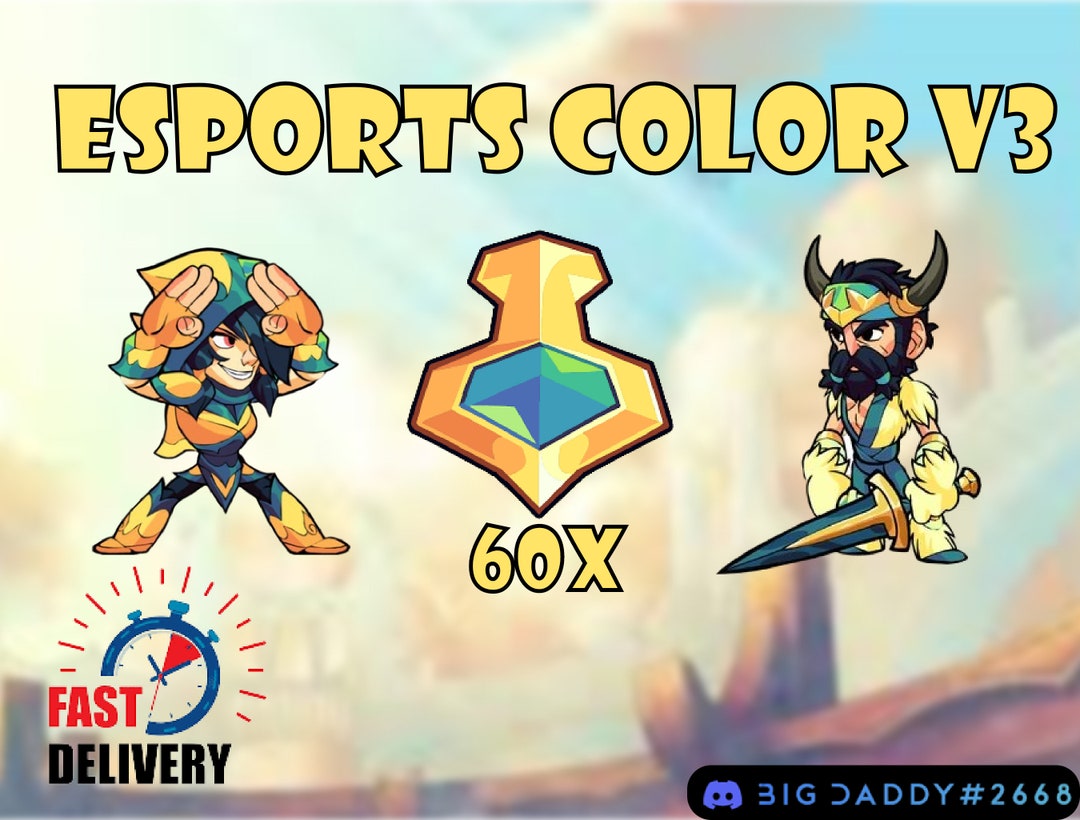 For Brawlhalla: Esports Color V3 x60 Codes - Etsy