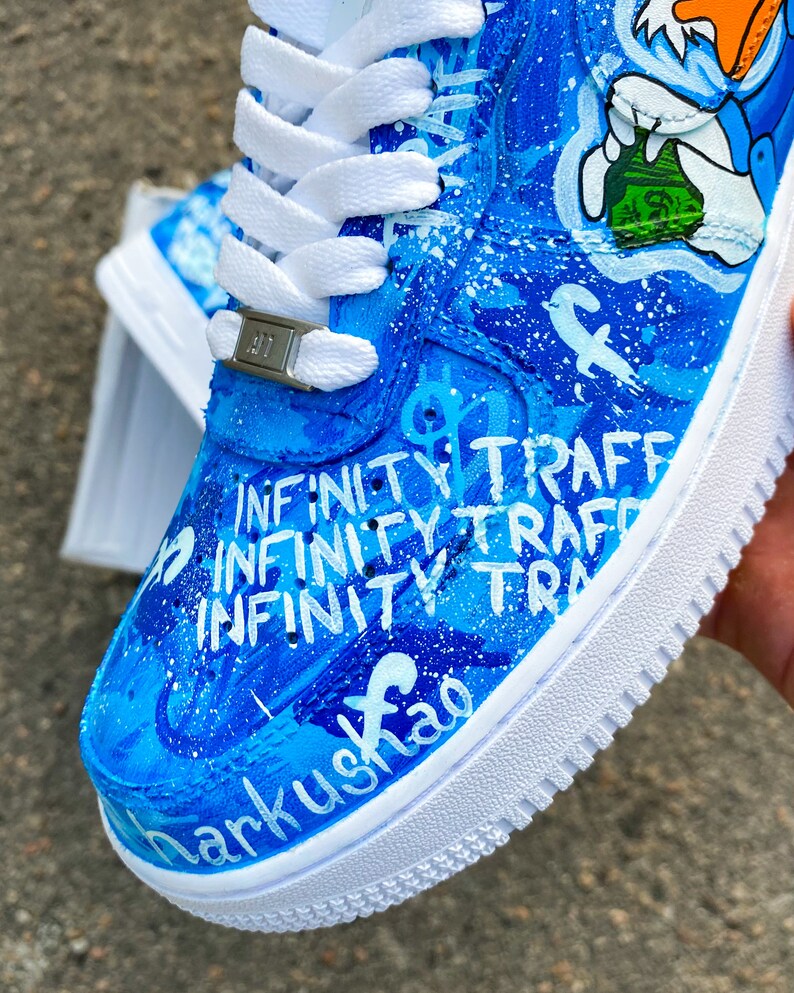 Custom Air Force / Hand Painted Custom Sneakers - Etsy