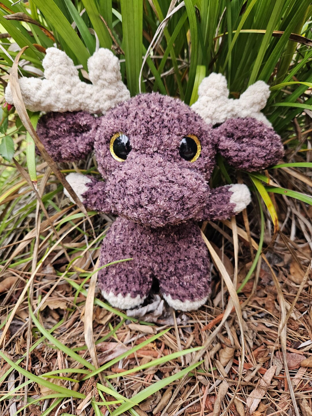 Crocheted Moose - Etsy