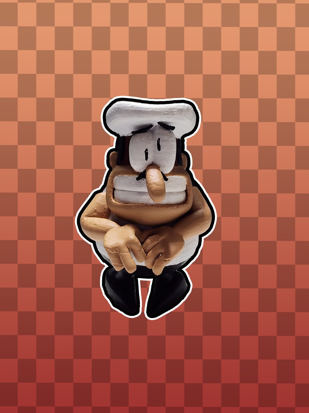PEPPINO Figure From PIZZA TOWER - Etsy UK