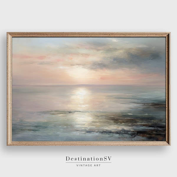 Sunrise Painting - Etsy