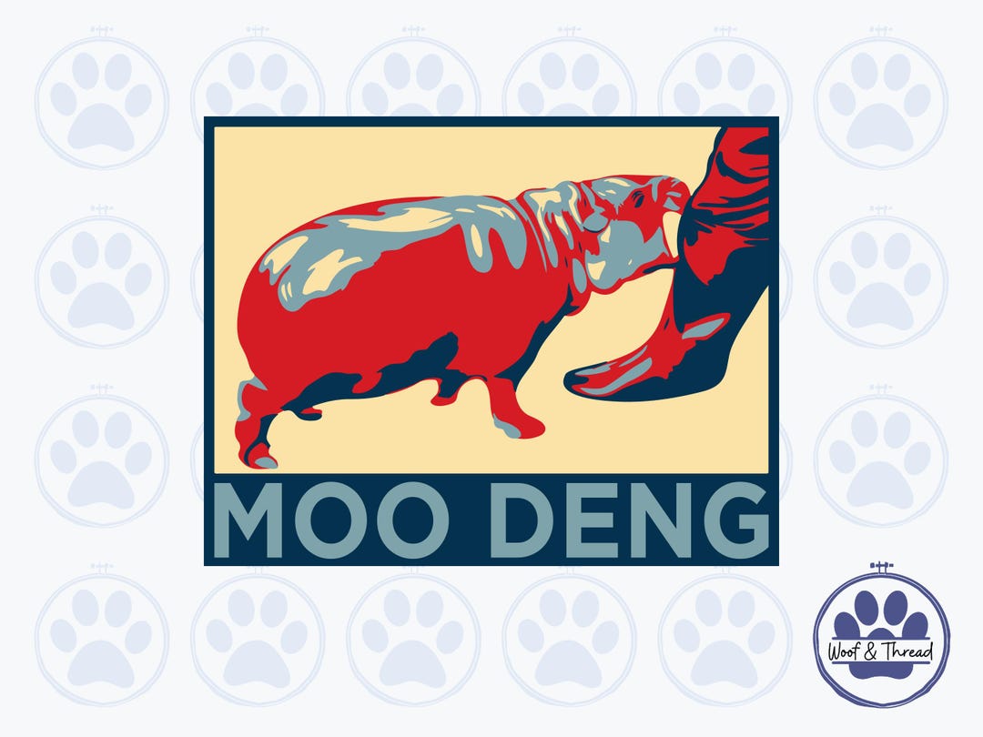 Moo Deng SVG PNG Clipart Trendy File for Creators, Clipart for Creators ...
