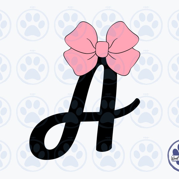 Cricut Bow Font - Etsy