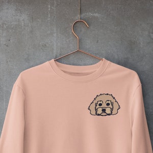 Cockapoo Machine Embroidery File Design 4 X 4 Inch Hoop Cockapoo ...