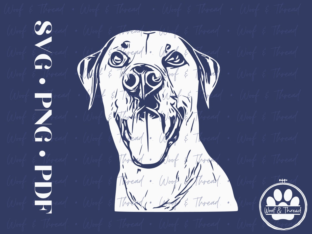 Cur Clipart, Dog Clipart, Line Art Dog, Dog Illustration, Commercial ...