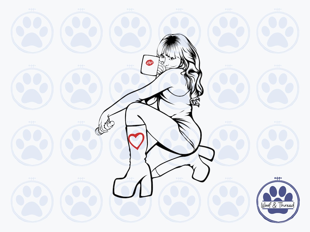 Sabrina Carpenter Clipart Trendy SVG, PNG, JPEG, Cricut Cut File ...