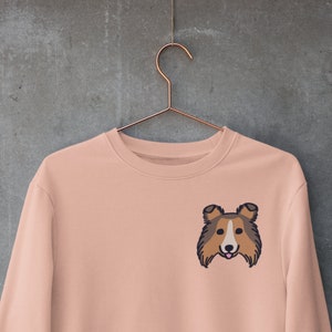 Shetland Sheepdog Machine Embroidery File Design 4 X 4 Inch Hoop ...