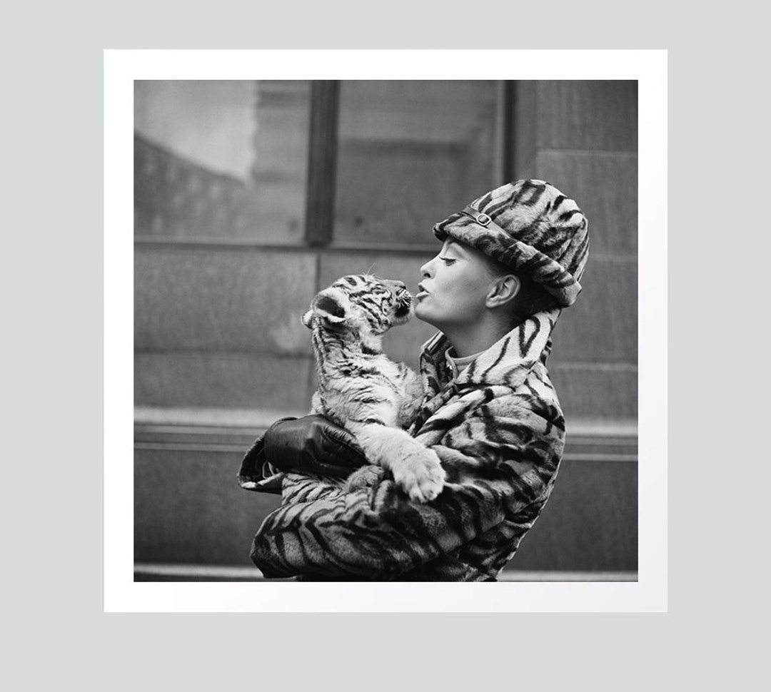 Tiger Lady Art Print - Etsy