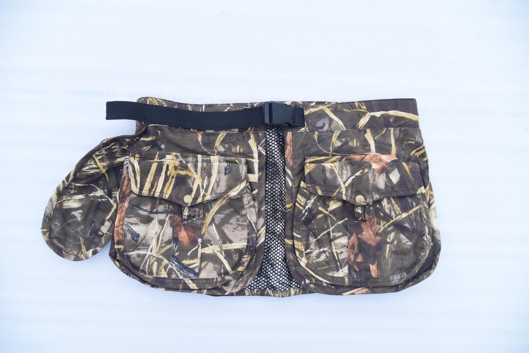 Upland Hunting Dove Belt: Adjustable Game Bag Vest With Shell Pockets ...