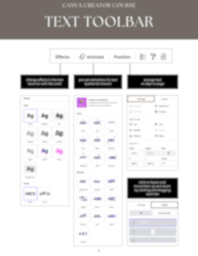 The Canva Creator Guide, Learn the Basics of Canva in an Easy PDF, 45 ...