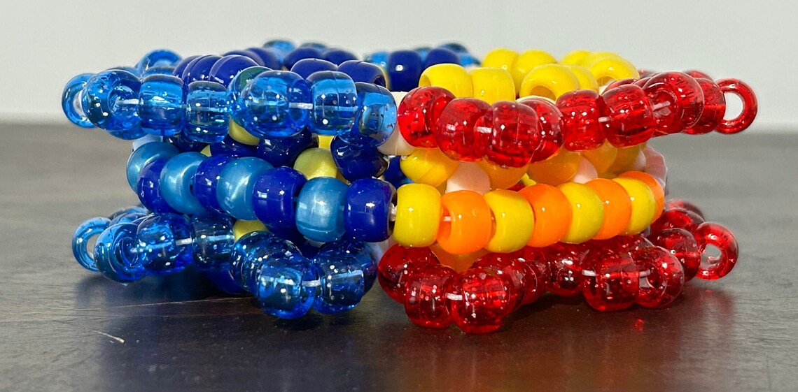 Sundrop / Moondrop FNAF Kandi Mini Rotating Cuff - Etsy
