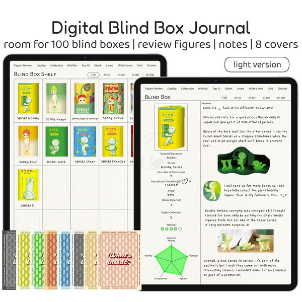 Blindbox Template - Etsy