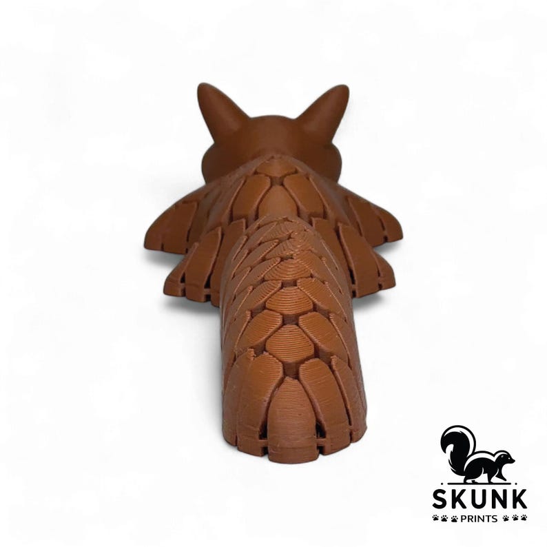 Hyperflexi™ Sensory Fox Fidget Toy — 3D Printed Articulated Animal ...