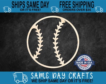 HOMEPLATE Unfinished Wooden Craft Shape, Do It Yourself, DIY, Baseball ...