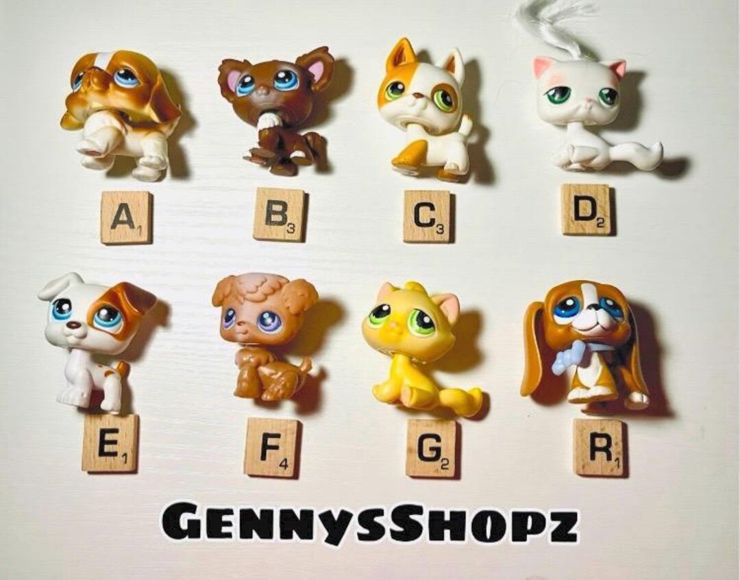 LPS Littlest Pet Shop Dogs Puppy Dog Figure Pick Your Own Pet Pick A ...