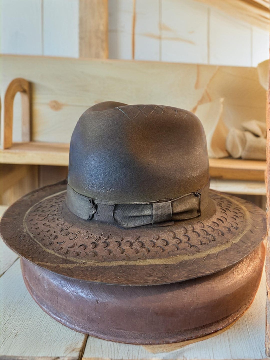 Trail of Tears Stetson Mallory Cowboy Hat, , Size 7 1/8 - Etsy UK