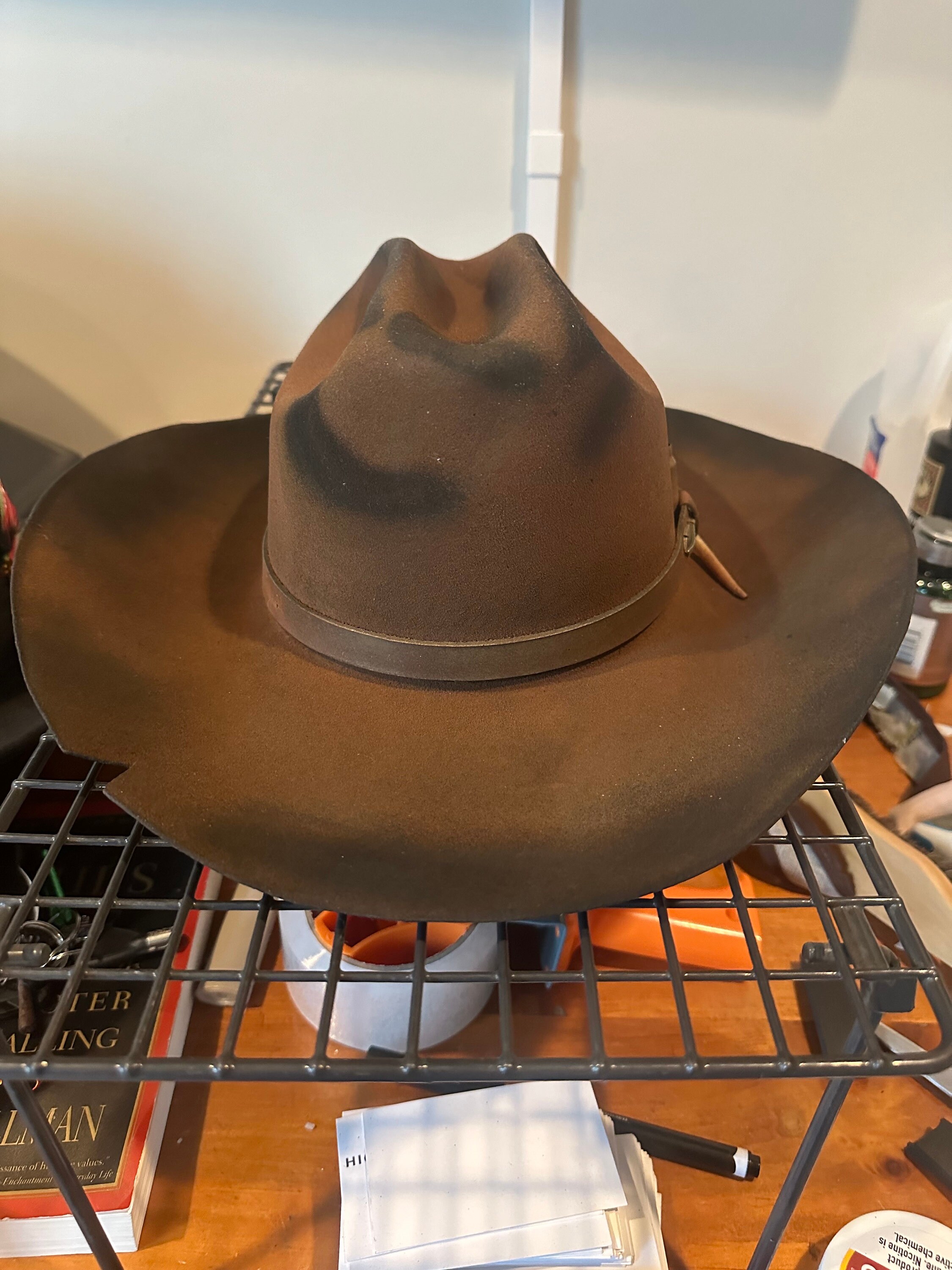 Stetson: Rancher, Distressed 4x Beaver Size 7 1/4 - Etsy