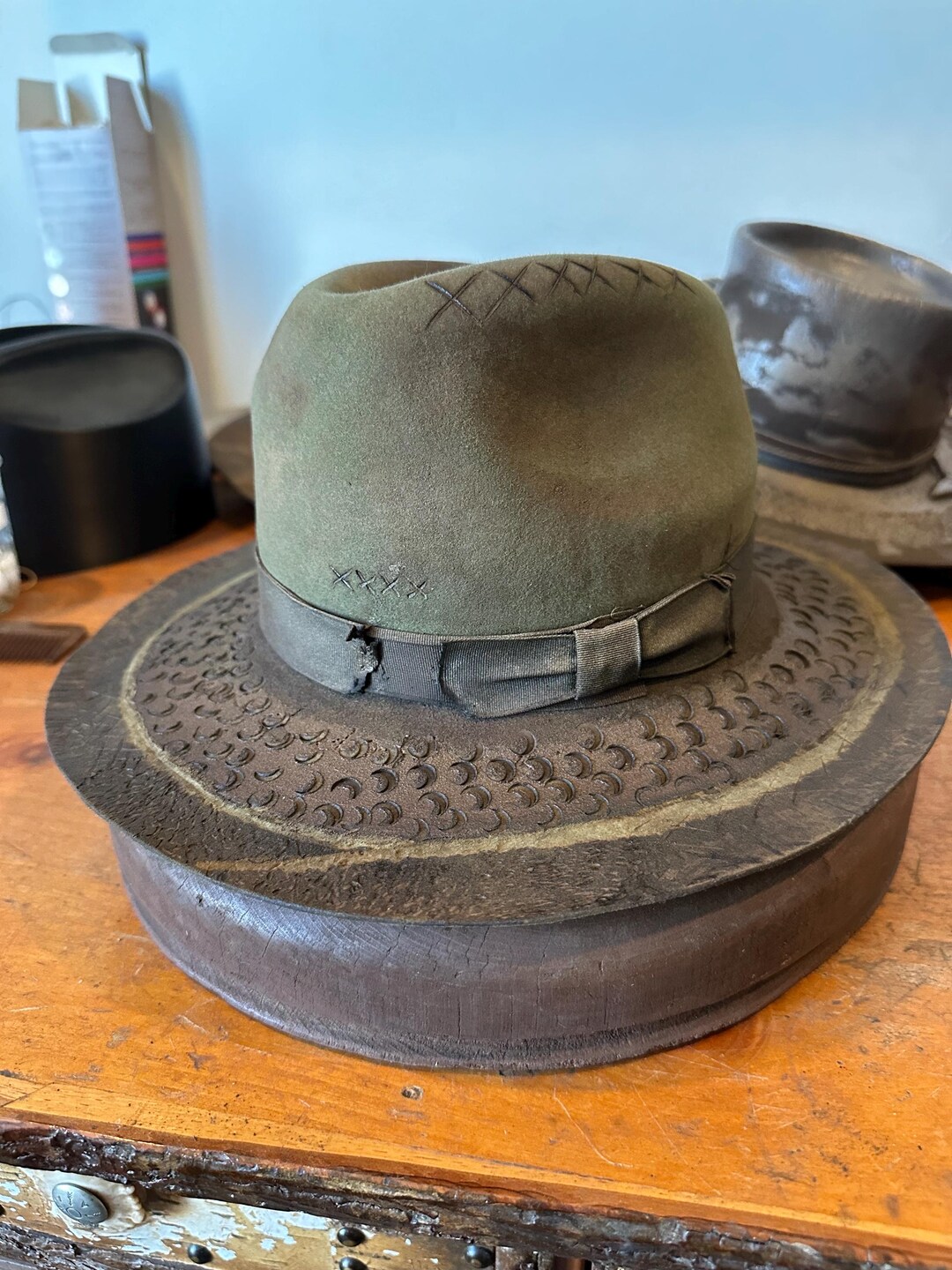 Trail of Tears Stetson Mallory Cowboy Hat, , Size 7 1/8 - Etsy