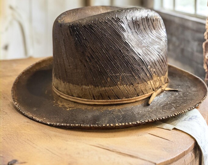 Bailey – Vintage-inspired Native American Felt Hat With Satin Lining ...