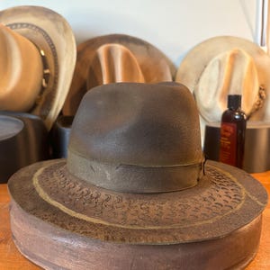 Trail of Tears Stetson Mallory Cowboy Hat, , Size 7 1/8 - Etsy UK