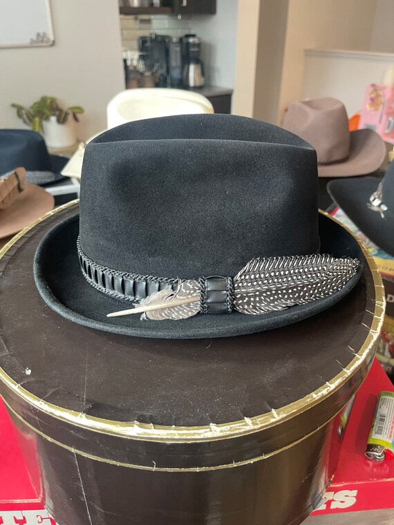 Stetson 6X Beaver Fur Felt Cowboy Hat -size 6 3/4; **… - Gem