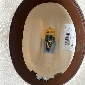 Stetson 10X Ivory Rodeo Vent Straw Cowboy Hat Size 7 1/4 NWD - Etsy